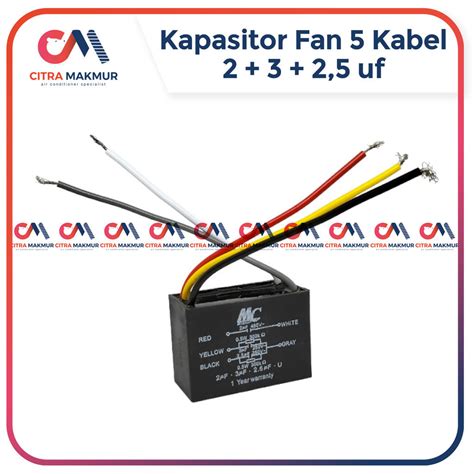 Jual Kapasitor Fan Ceiling Capung Kabel Uf Merk Mc