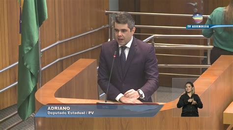 Discurso Do Deputado Adriano 06 06 2019 YouTube