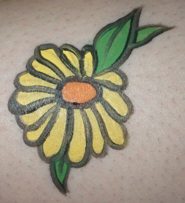 Yellow Daisy Flower Tattoo Designs Best Flower Site