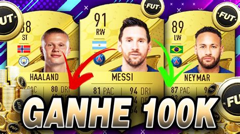 100K em 25 MINUTOS no FIFA 23 DICA DE TRADE FÁCIL COMO FAZER TRADE
