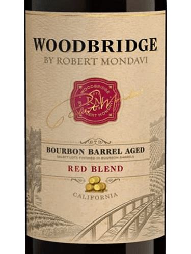 Woodbridge By Robert Mondavi Bourbon Barrel Aged Red Blend Vivino US