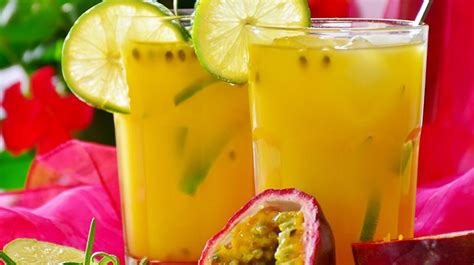 Suco De Maracuj Creme De Leite Fica Muito Gostoso E Refrescante