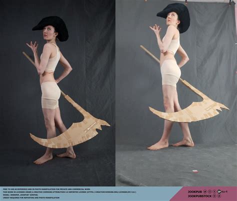Scythe Pose Reference By Jookpubstock On Deviantart Artofit