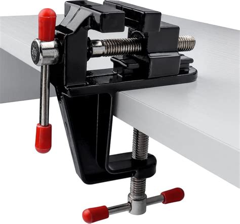 Mesee Mini Étau de Table à Pince Universel Micro Étau d Établi avec