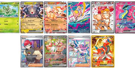 Cards Of Pokémon TCG Scarlet Violet Complete Set Review