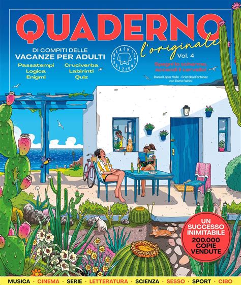 Amazon It Quaderno Di Compiti Delle Vacanze Per Adulti L Originale