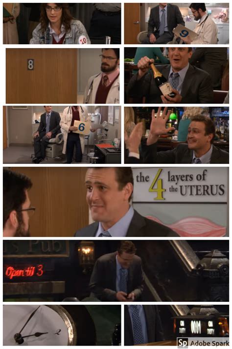 In How I Met Your Mother S E In The Closing Scenes Leading Up The