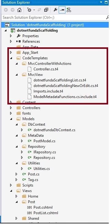 tech guru corner custom scaffolding templates t4 generic repository pattern with asp