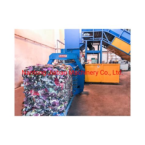 Jewel Brand Horizontal Hydraulic Full Automatic Baler For Corrugated
