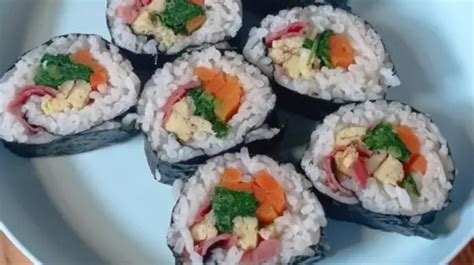 Resep Dan Cara Membuat Kimbab Di Rumah Bisa Jadi Menu Buka Puasa