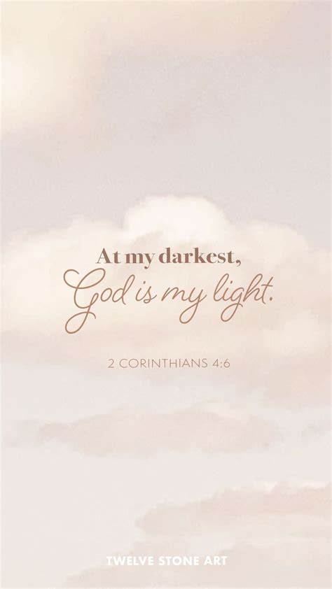 For God Who Said Let Light Shine Out Of Darkness Made His Light