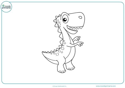 Dibujos De Dinosaurios Para Colorear Imprimir Y Pintar 73E