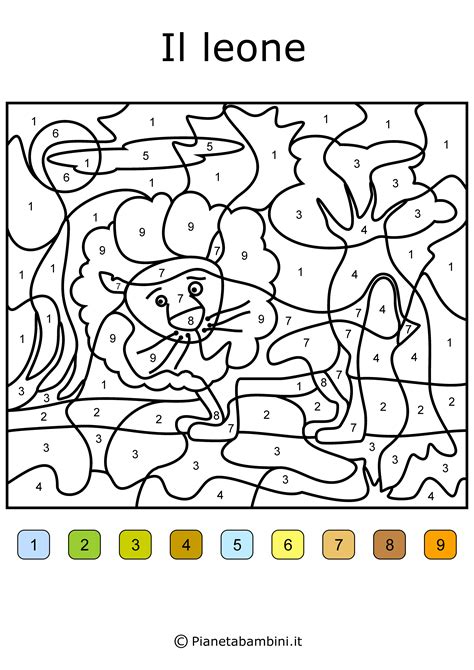 Colorare Con I Numeri Per Adulti Ideas In Coloraremandala