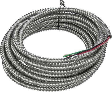Metal Clad Armor Cable Mc BX 12 2 AWG UL Building Wire 600V Copper