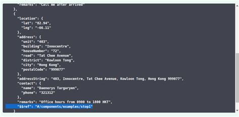 Invalid Ref Key In Array Example Issue 4775 Swagger Api Swagger Ui