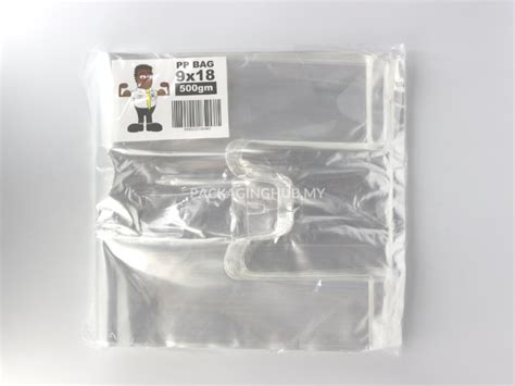 PP 500G TRANSPARENT CLEAR SINGLET PLASTIC BAG PackagingHub My
