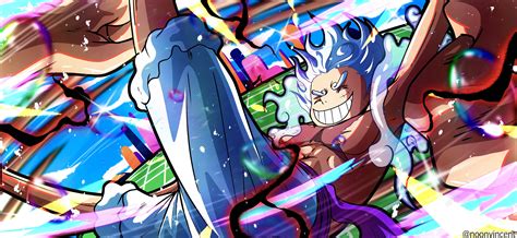 Wallpaper Vincentnoon Monkey D Luffy One Piece Gear 5th Sun God