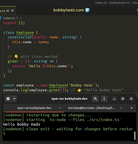 set the return type of an arrow function in typescript bobbyhadz