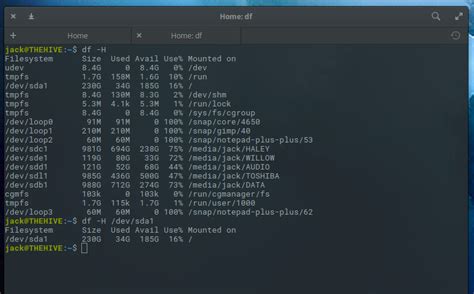 How To Check Disk Space On Linux From The Command Line Linux