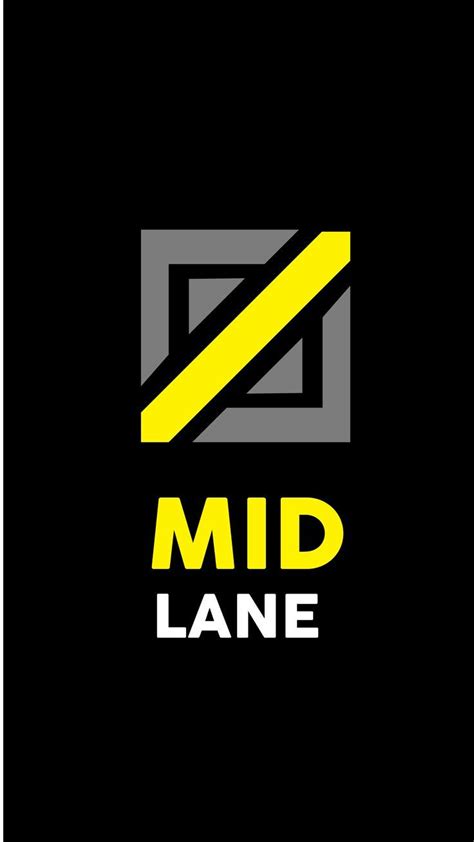Logo Lane Mid Lane V Yellow Cute Headers For Twitter Just Friends