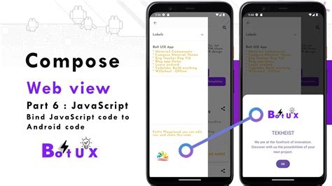 Compose WebView Part 6 Bind JavaScript Code To Android Code YouTube
