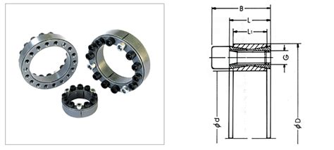 Tlk200 Z2 Mechanical Keyless Shaft Hub Connection Clamping Locking