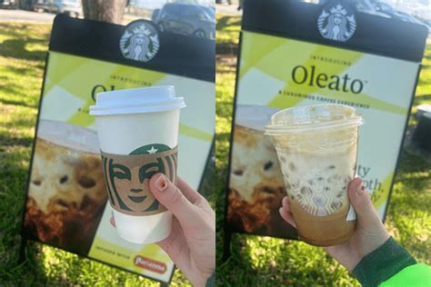 Starbucks Oleato Olive Oil Coffee Drinks Taste Test Review