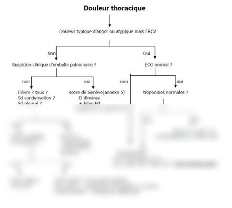 SOLUTION D Marche Diagnostique Devant Une Douleur Thoracique Studypool