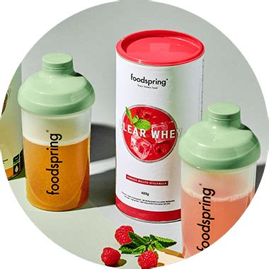 Clear Whey Peach Ice Tea Hibiscus Your Drink Foodspring