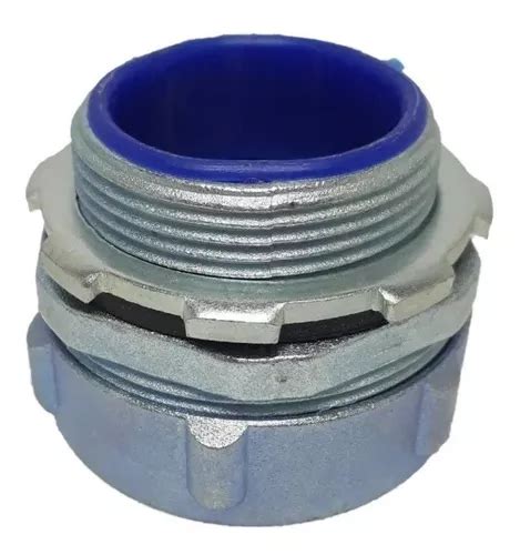 Conector Recto 1 Fitting Flexible Metálico Set 10 Unidades Cuotas sin