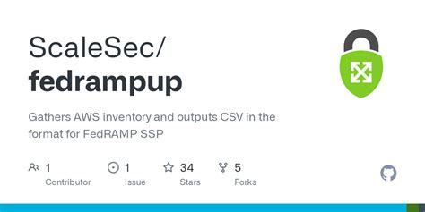 Github Scalesec Fedrampup Gathers Aws Inventory And Outputs Csv In