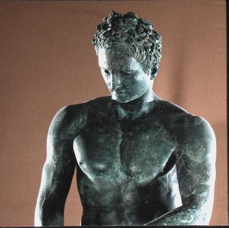 Athlete Copy Of A Greek Original Of C04 Roman Als Kunstdruck Oder