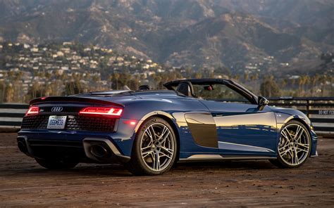 2020 Audi R8 Spyder Performance US Wallpapers And HD Images Car Pixel