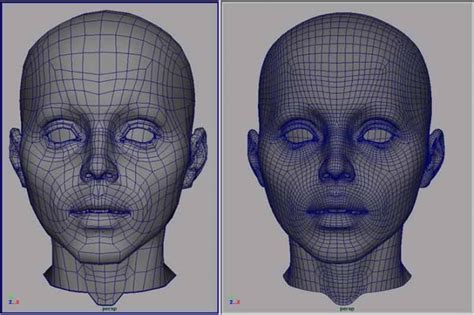 3D人物建模布线 wsll0827作品 角色 人物 生物 CG模型网