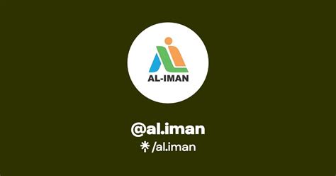 Al Iman Instagram Facebook TikTok Linktree