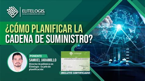 Cómo Planificar la Cadena de Suministro YouTube