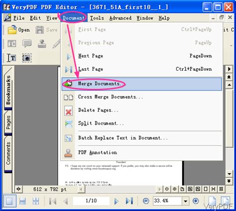 pdf editor merge pdf documents in batch verypdf knowledge base
