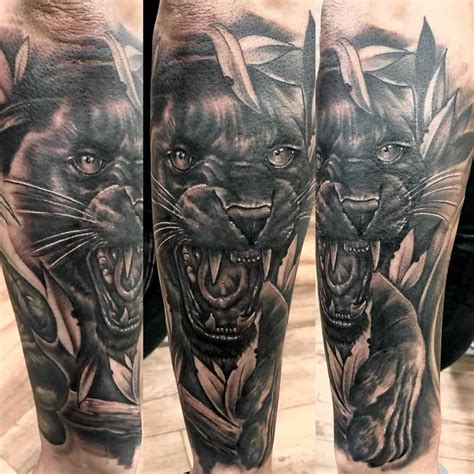 Top Panther Leg Tattoos Latest In Cdgdbentre