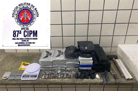 Polícia Militar apreende quase 19 kg de cocaína e 7 kg de maconha em