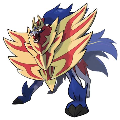 Zamazenta Main Art Pokémon Sword and Shield Art Gallery