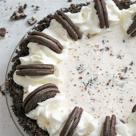 No Bake Oreo Pie Simply Scrumptious
