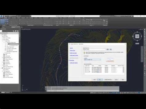 Creating Civil3D Surface Profiles YouTube