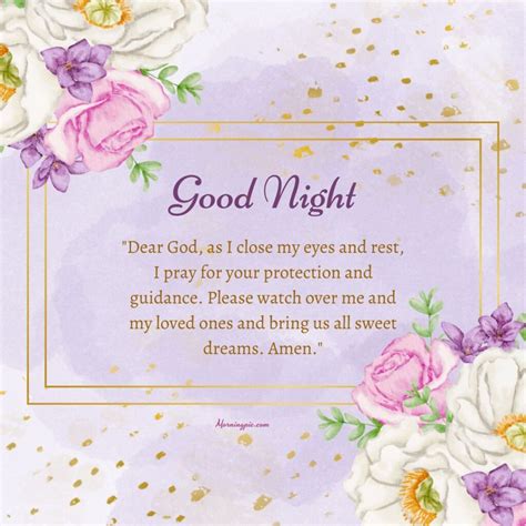 170 Good Night Prayers For Sweet Dreams And Calm Sleep Morning Pic