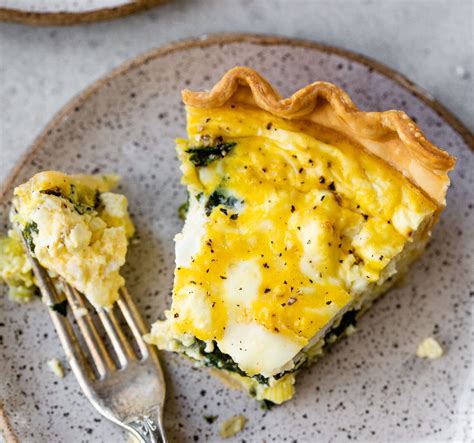 Spinach Quiche WellPlated