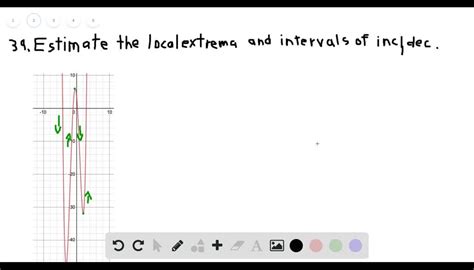 solved for the following exercises use a graphing utility to estimate the local extrema of each