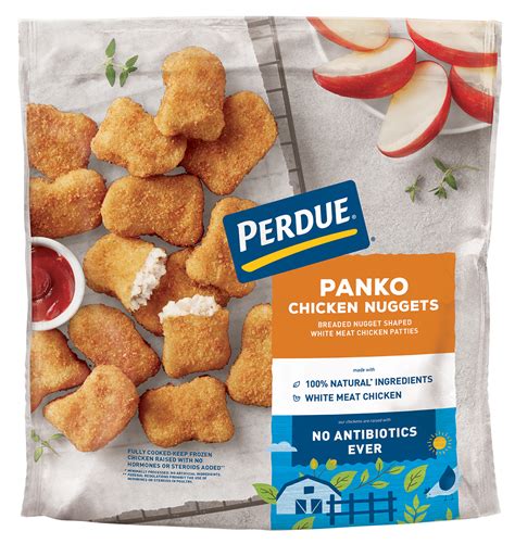 PERDUE Fully Cooked Panko Breaded Chicken Breast Patties 80412 PERDUE