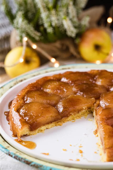 Tarta Tatin odwrócona tarta z jabłkami Cytrynowa Babeczka