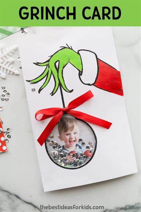 Grinch Card Template