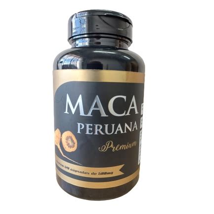 Maca Peruana Premium 120 Cápsulas 500mg Escorrega o Preço