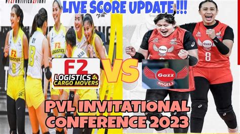 LIVE SCORE UPDATE F2 LOGISTICS CARGO MOVERS VS PETRO GAZZ ANGELS